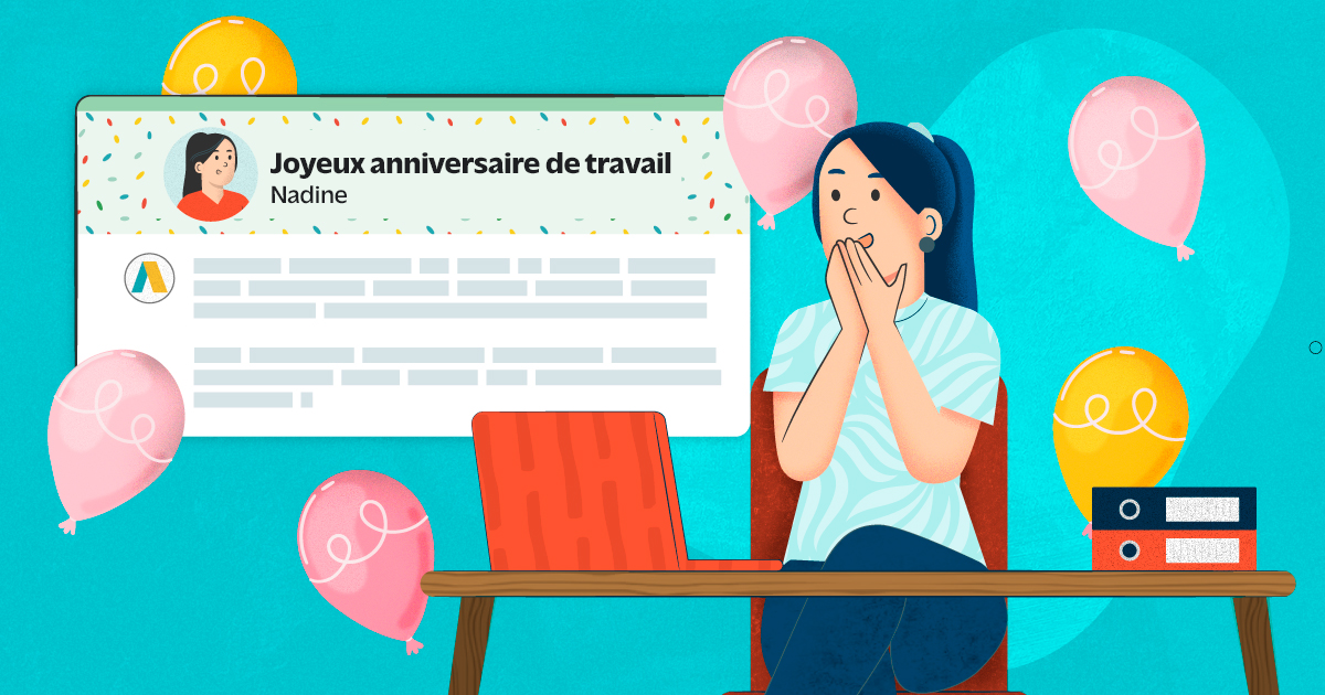 25 messages significatifs pour célébrer un anniversaire de service